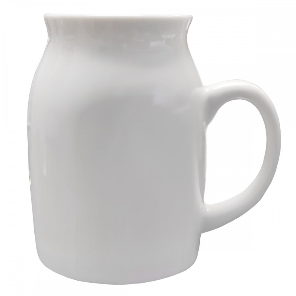 FULL CARTON - 48 x Sublimation Ceramic Milk Jugs - 450ml