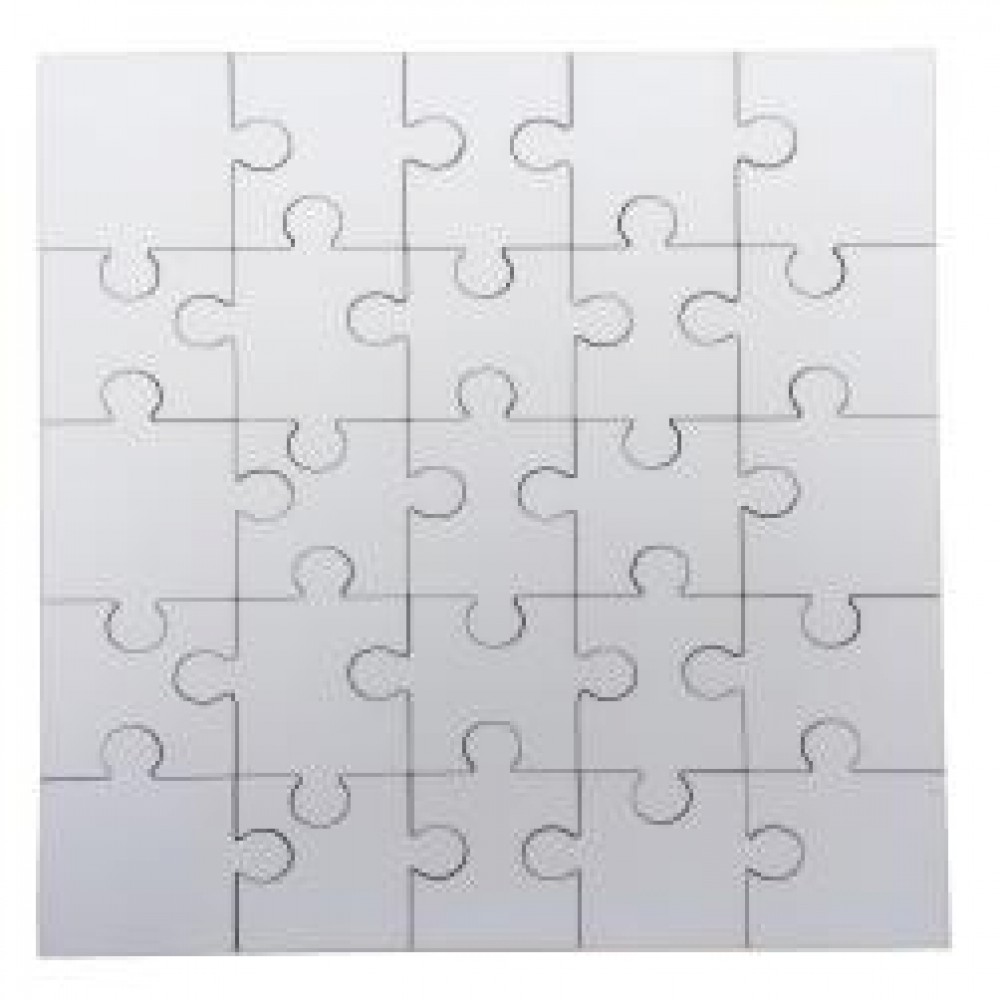 Jigsaw Puzzles - MDF - Square - 25pcs