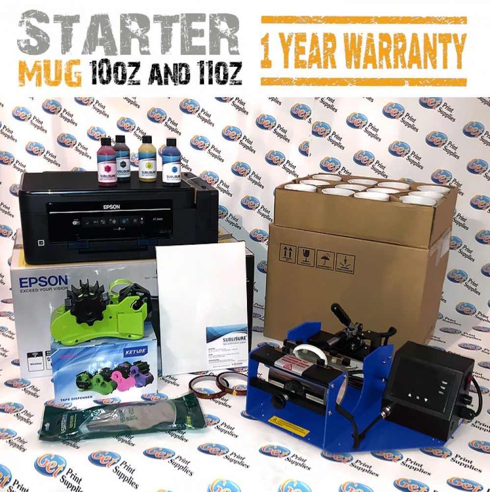 11oz Epson Mug Heat Press Starter Kit