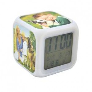 Clock - Digital Alarm Clock with Printable Inserts