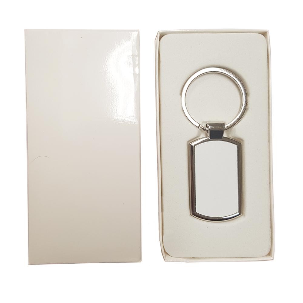Keyring - 10 x Sublimation Metal Keyring - Oblong