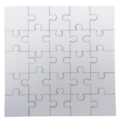 Jigsaw Puzzles - MDF - Square - 25pcs