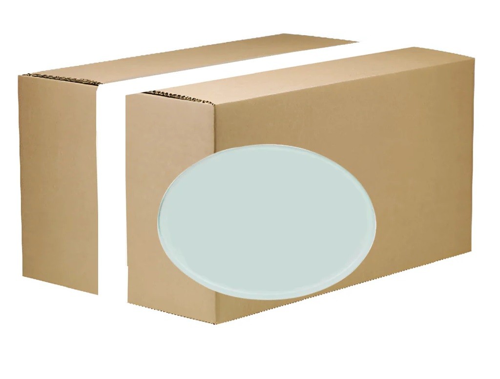 FULL CARTON - 120 x Glass Coasters - SQUARE - 10cm