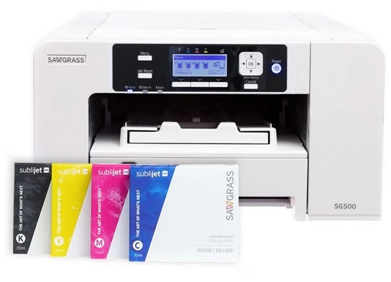 A4 Sublimation SG500 Printer and Full Set inks