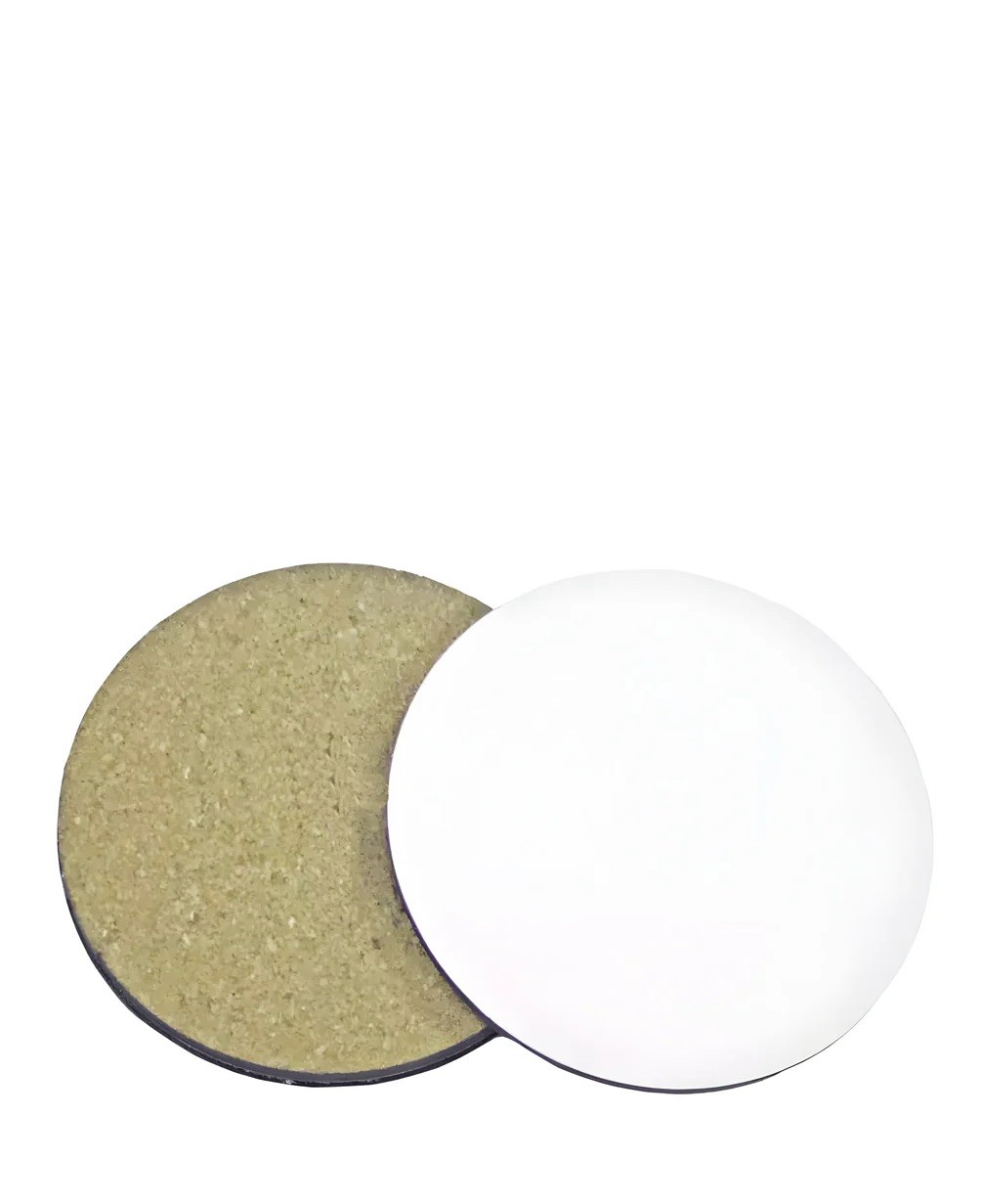 FULL CARTON - 300 x MDF Coaster - Round - 10cm - Cork Base